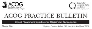 ACOG/SMFM Issue New Guidelines for Prenatal Genetic Screening ...