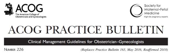 ACOG/SMFM Issue New Guidelines for Prenatal Genetic Screening ...